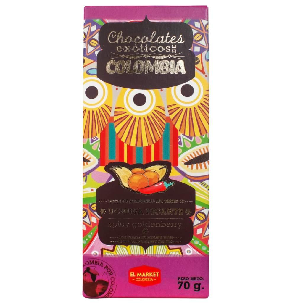 Spicy Goldenberry Chocolate Bar